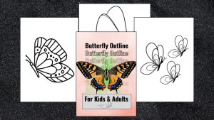 20 Butterfly Outline Printable Templates for 2026 – Fizzy Flare