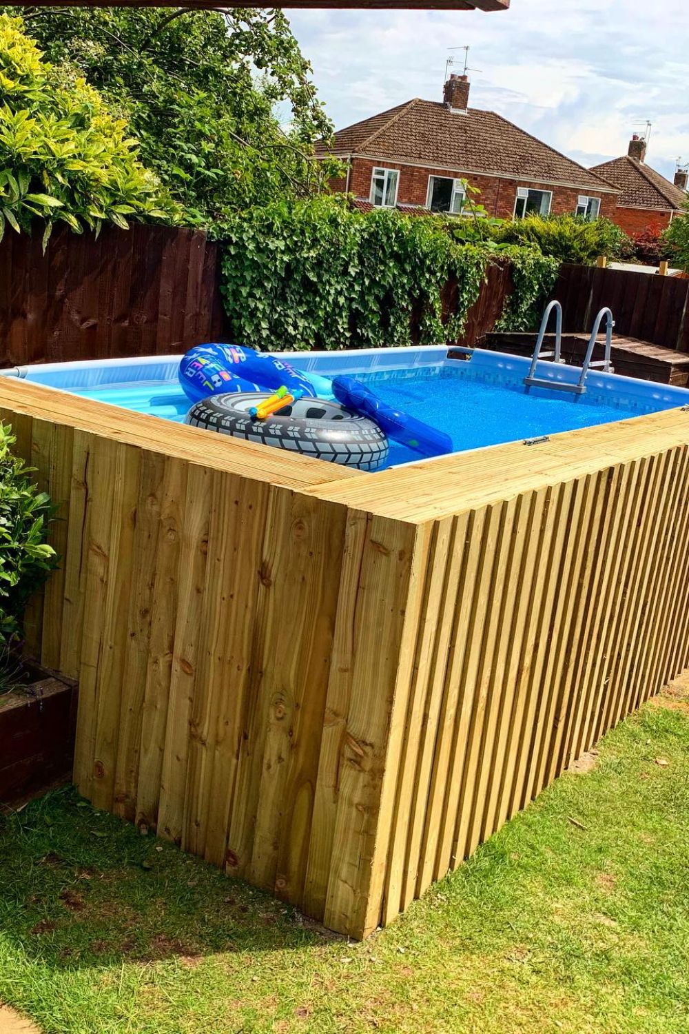 18 DIY Above Ground Pool Landscaping Ideas for 2026 – Fizzy Flare