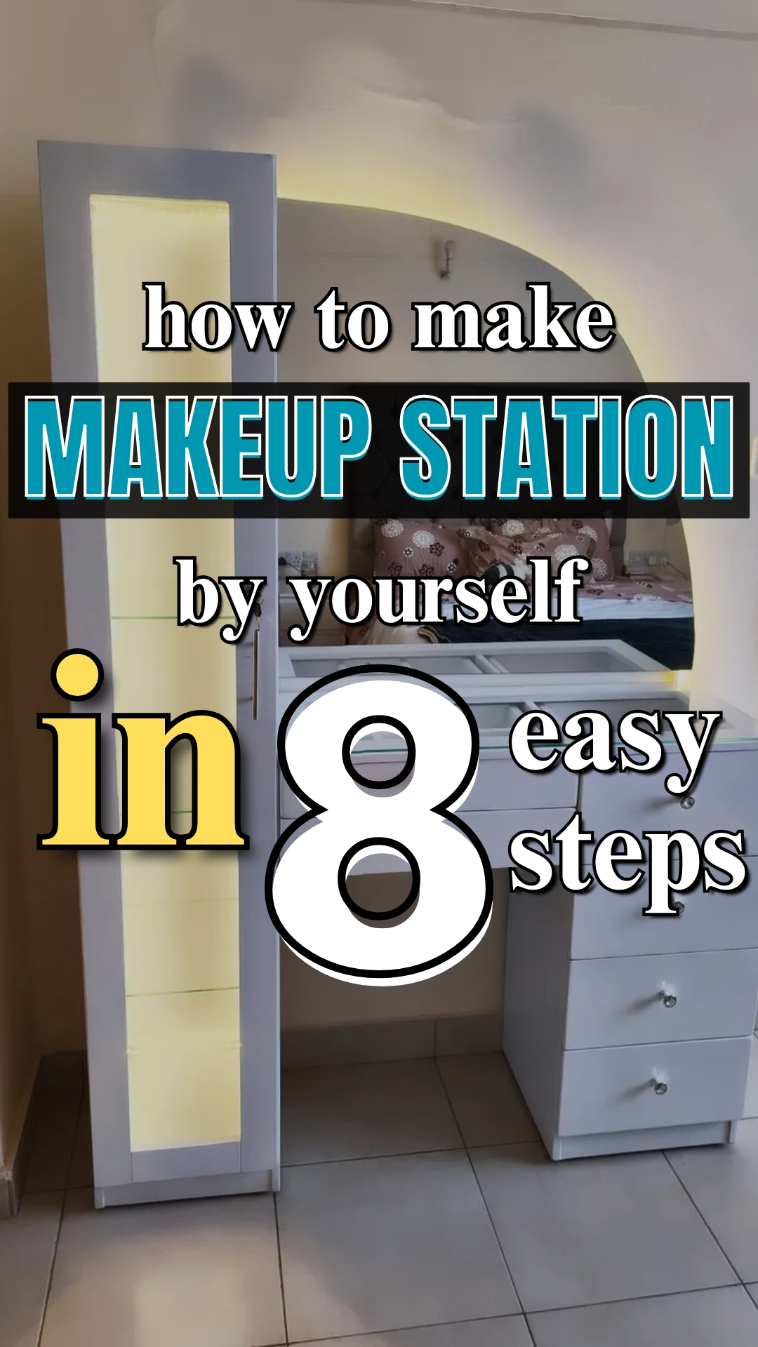 Create Your Dream Makeup Station with These DIY Tips – Fizzy Flare