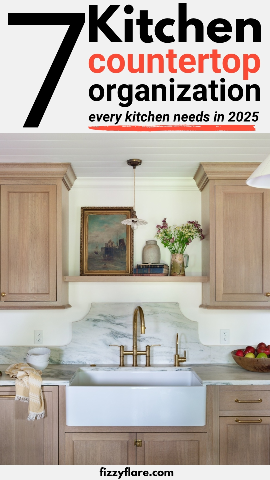 7 Countertop Organization Ideas Every Organized Kitchen Needs – Fizzy Flare