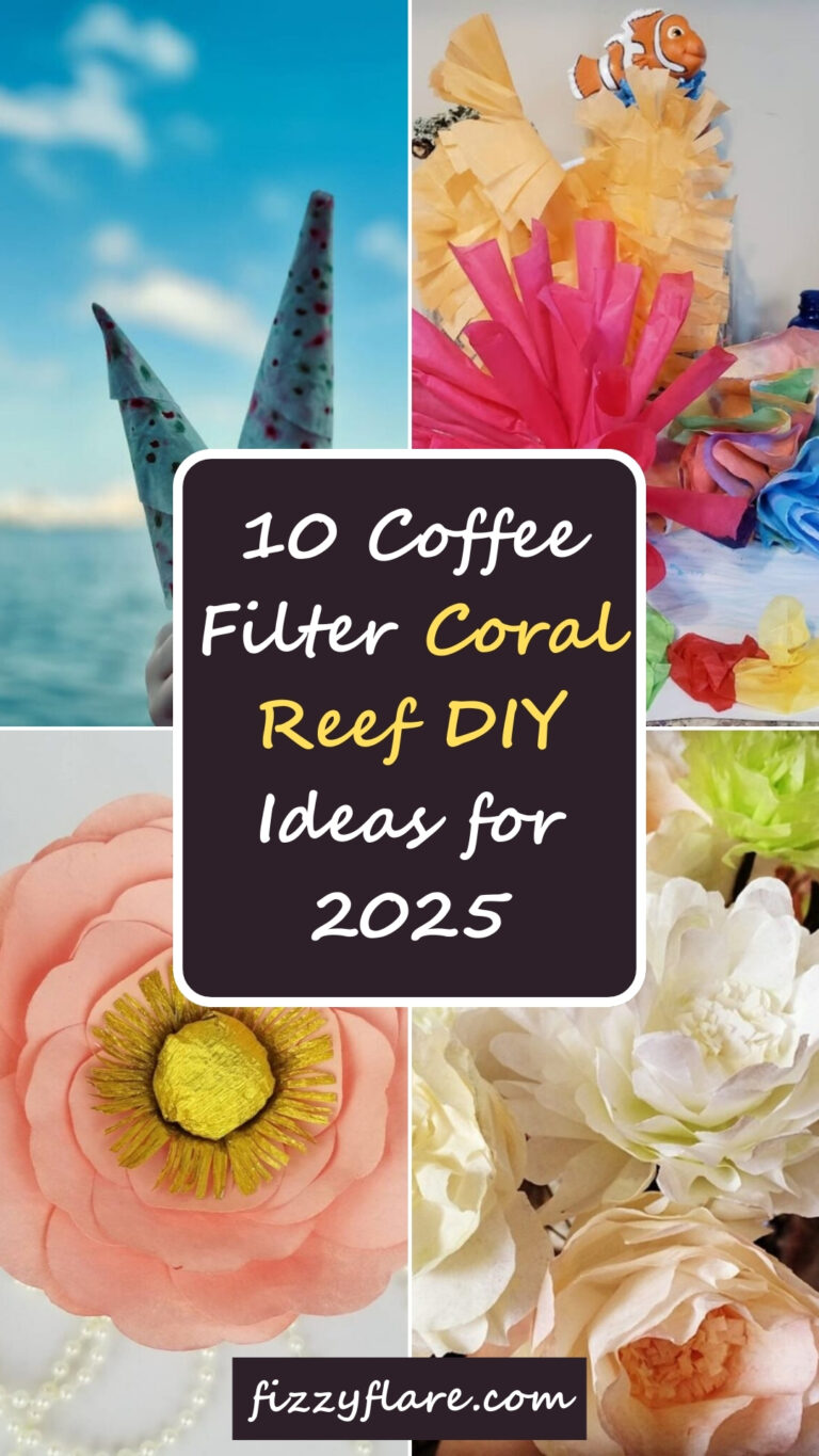 10 Coffee Filter Coral Reef DIY Ideas for 2026 – Fizzy Flare
