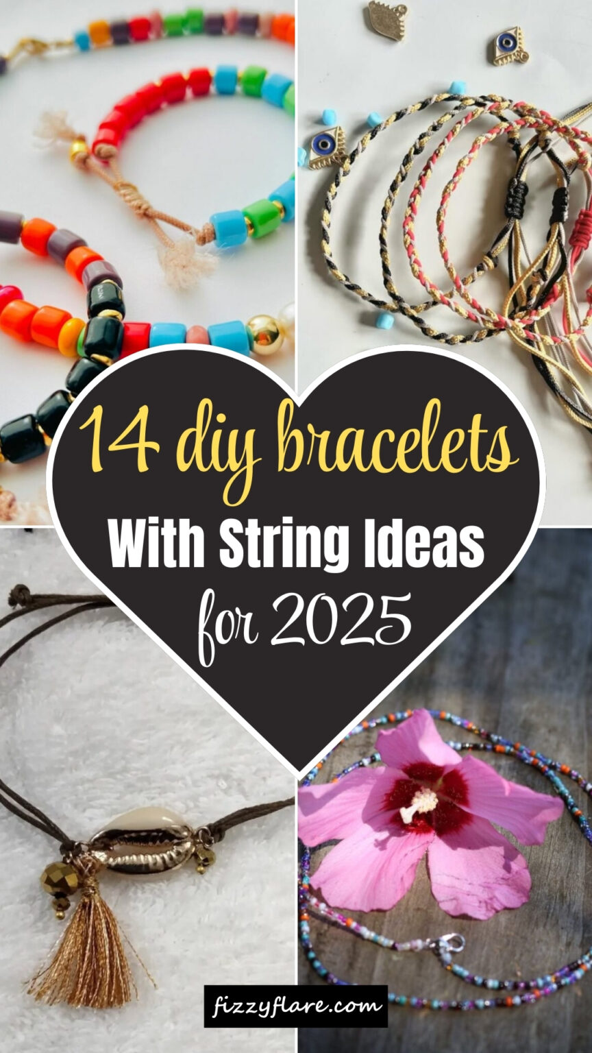 14 DIY Bracelets With String Ideas for 2026 – Fizzy Flare