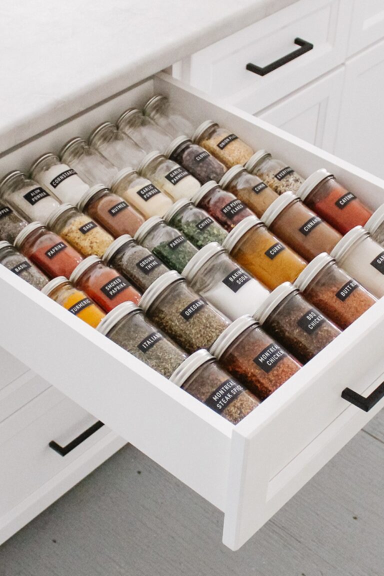 15 Spice Drawer Organization Ideas for 2026 – Fizzy Flare