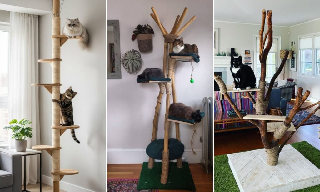 27 DIY Cat Tree Ideas For 2026 – Fizzy Flare