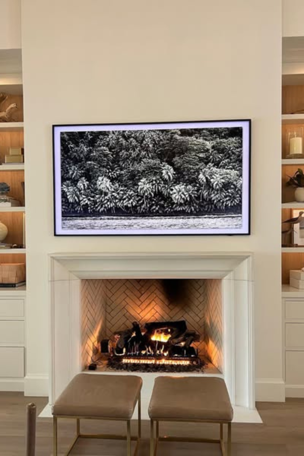 24 DIY Fireplace TV Wall Ideas for 2026 – Fizzy Flare