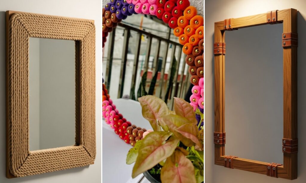 21 DIY Mirror Frame Ideas for 2026 – Fizzy Flare