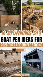 16 Goat Pen Ideas DIY for 2026 – Fizzy Flare