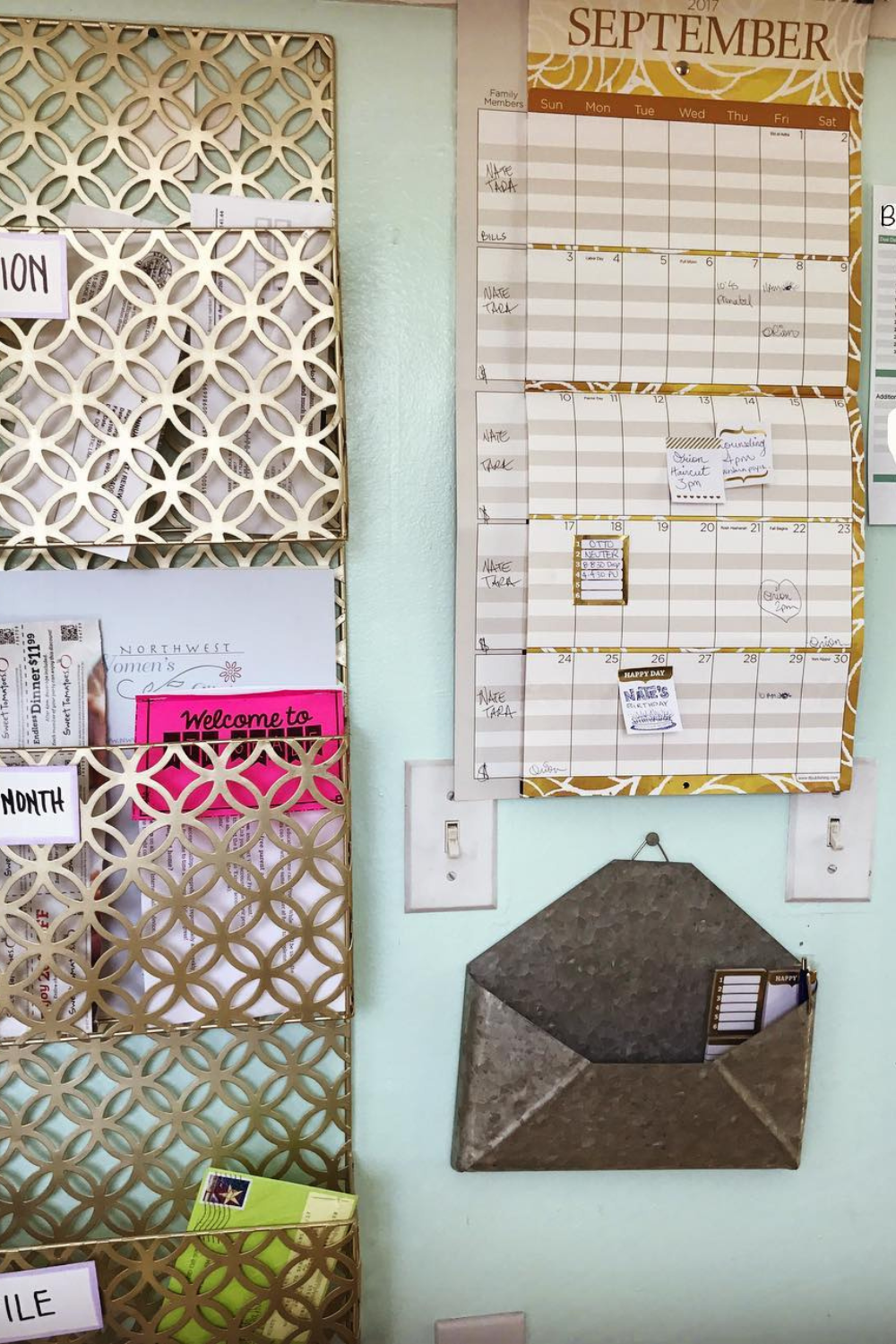 20 Mail Organization Ideas for 2026 – Fizzy Flare