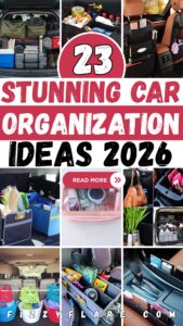 23 Car Organization Ideas for 2026 – Fizzy Flare