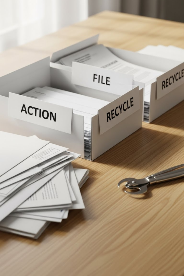 20 Mail Organization Ideas for 2026 – Fizzy Flare