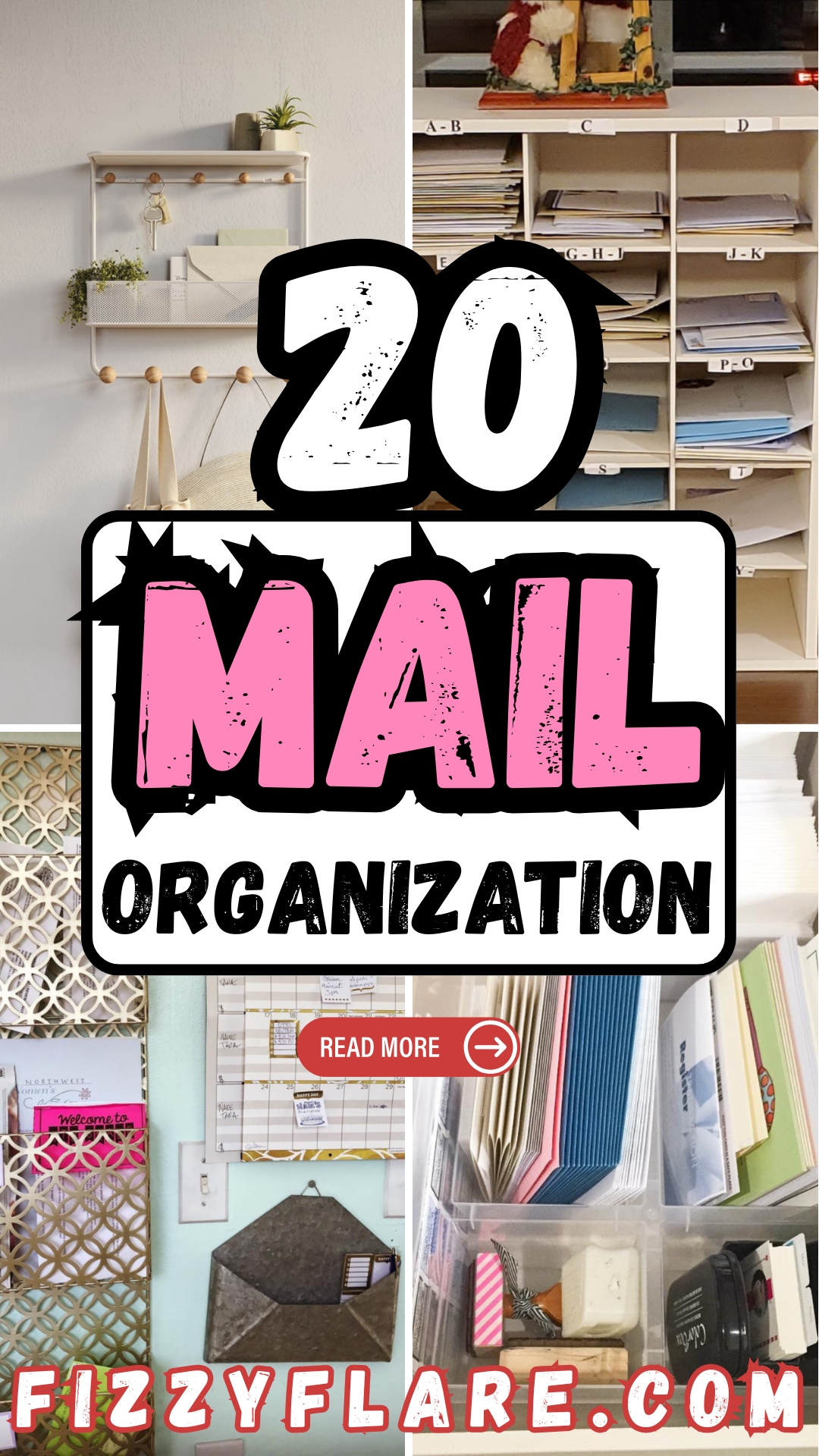 20 Mail Organization Ideas for 2026 – Fizzy Flare