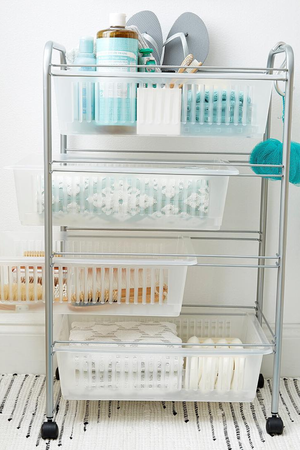 25 Rolling Cart Organization Ideas for 2026 – Fizzy Flare