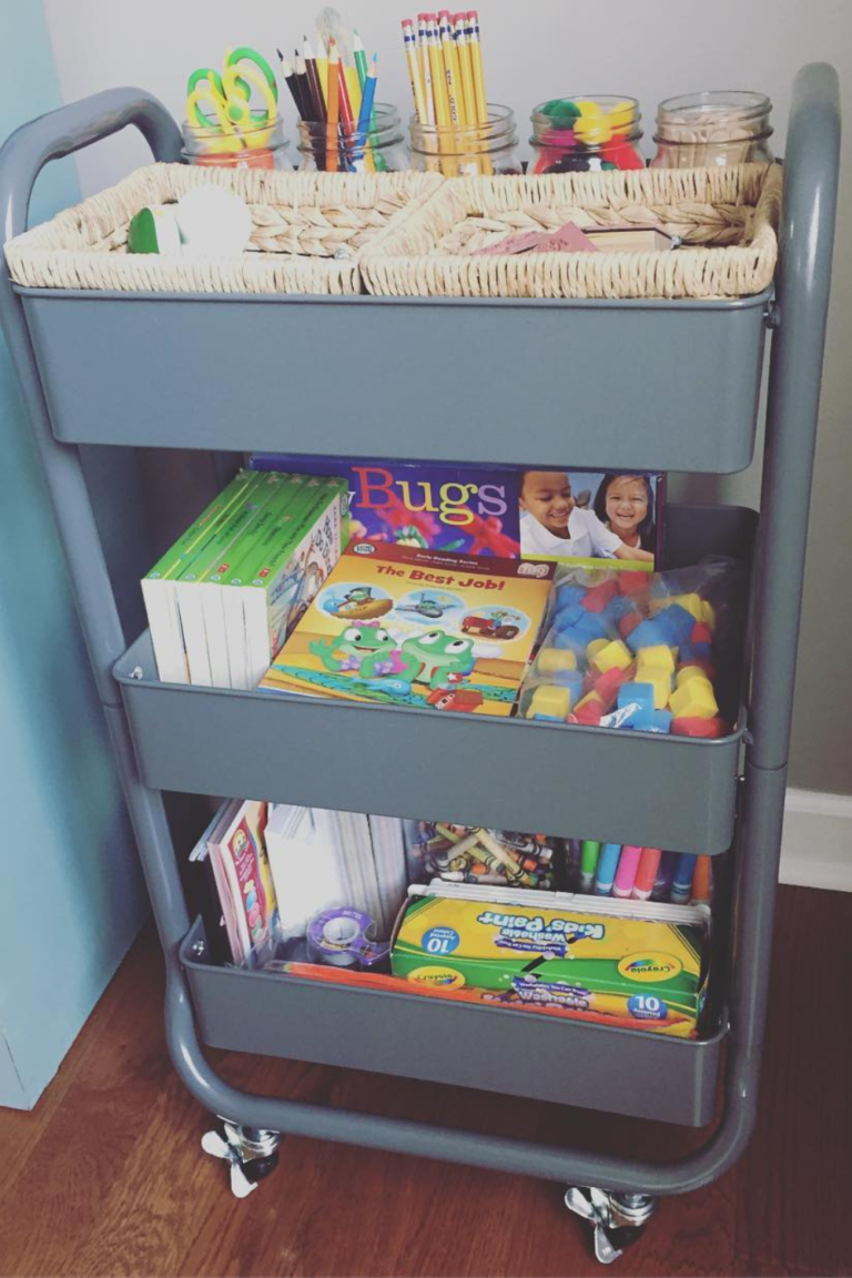 25 Rolling Cart Organization Ideas for 2026 – Fizzy Flare