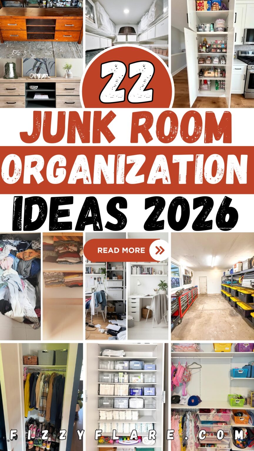 22 Junk Room Organization Ideas for 2026 – Fizzy Flare